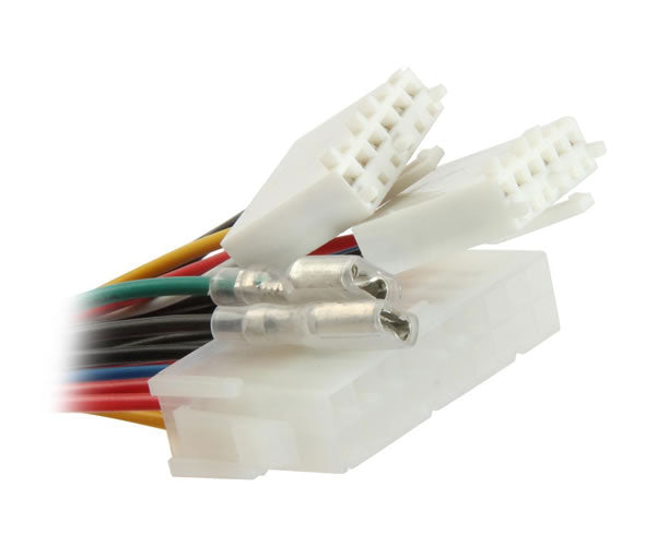 7" (7-Inch) ATX 20-Pin to AT P8+P9 6-Pin with Push Power Button Wires ...