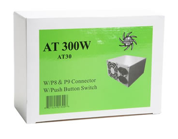 Athena Power AP-AT30 300W AT Power Supply 6Pin P8 + 6pin P9 AT ...